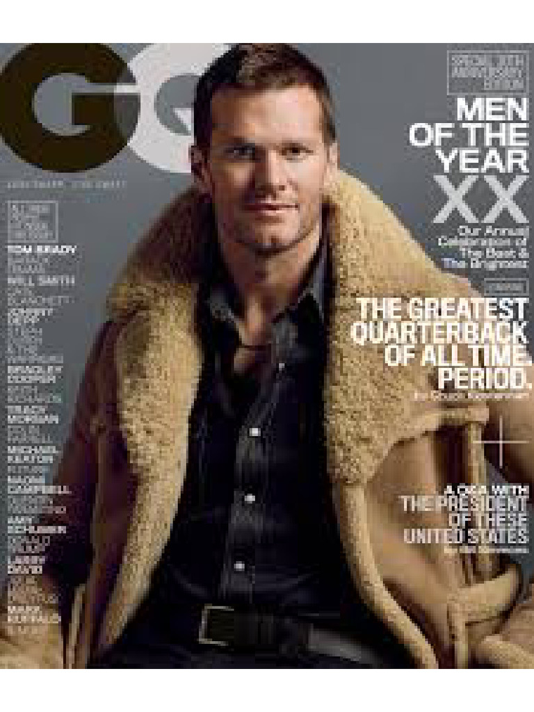 Tom Brady - GQ Magazine Cover | PDF