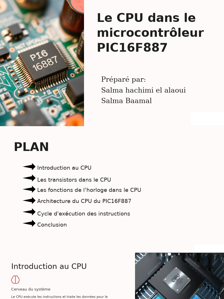 Cpu | PDF | Matériel de bureau | Informatique