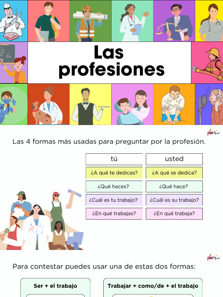 Las Profesiones | PDF