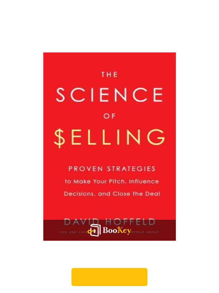 the-science-of-selling | PDF | Sales | Emotions
