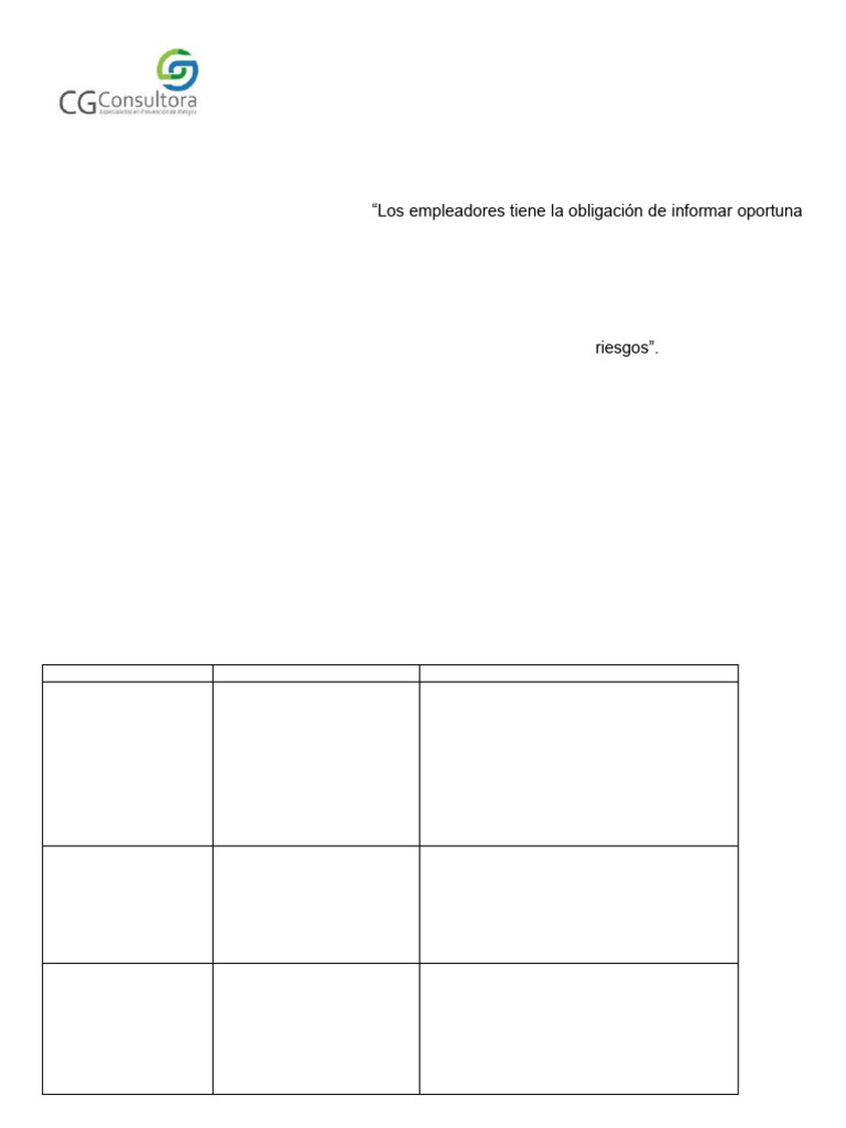 ODI.- | PDF | Seguridad y salud ocupacional