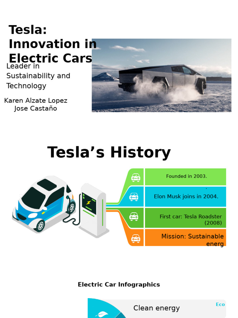 Tesla's Electric Car Innovations & Impact | PDF