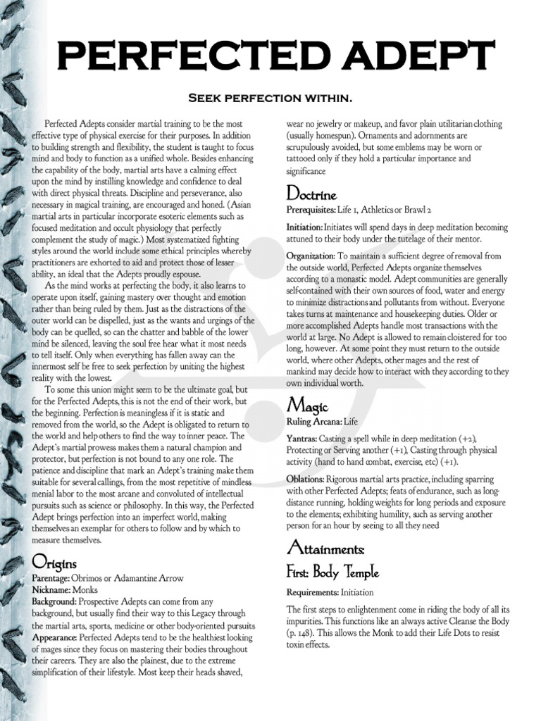 Perfected Adept_ver1 | PDF Perfected Adept_ver1 | PDF