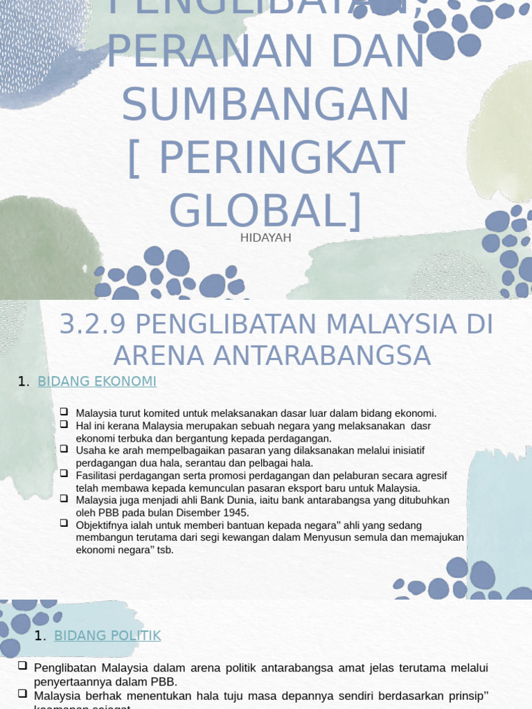 perbentangan pam sem3 | PDF