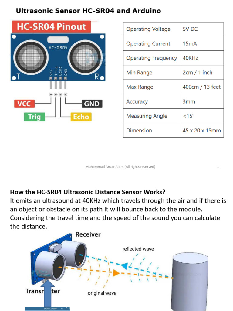 Lecture-22-ESD-Ultrasonic-Distance-using-Arduino-Fall-2023-Anzar-12122024-030141pm | PDF ...