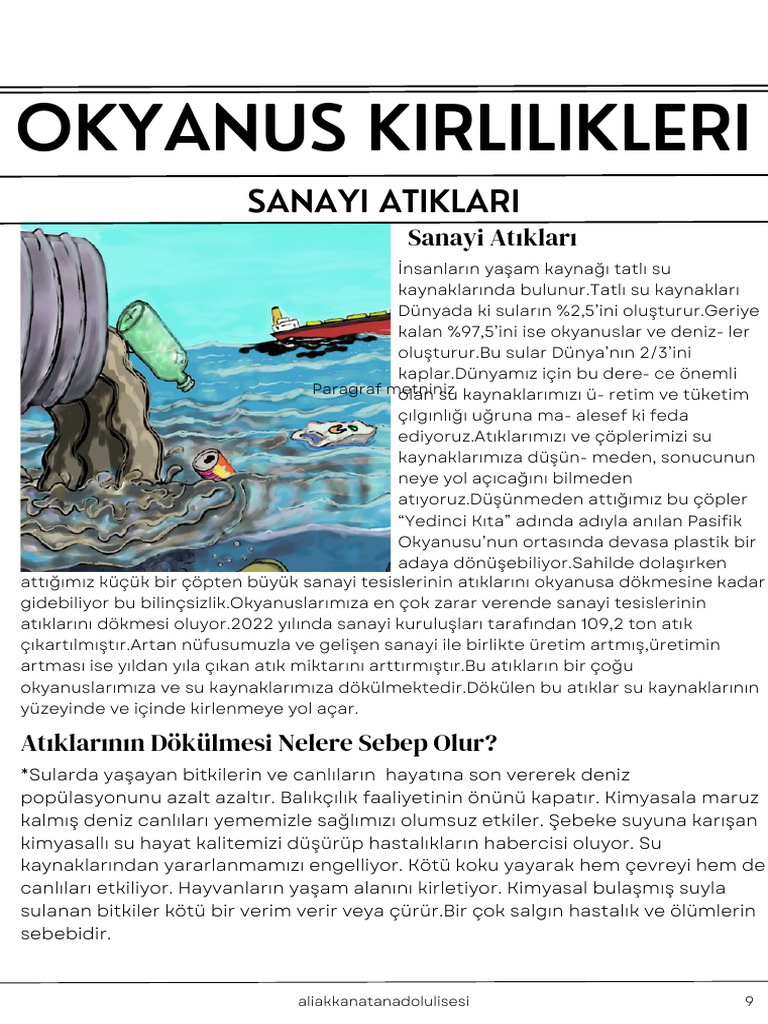 Okyanus Ki̇rli̇li̇ği̇ | PDF
