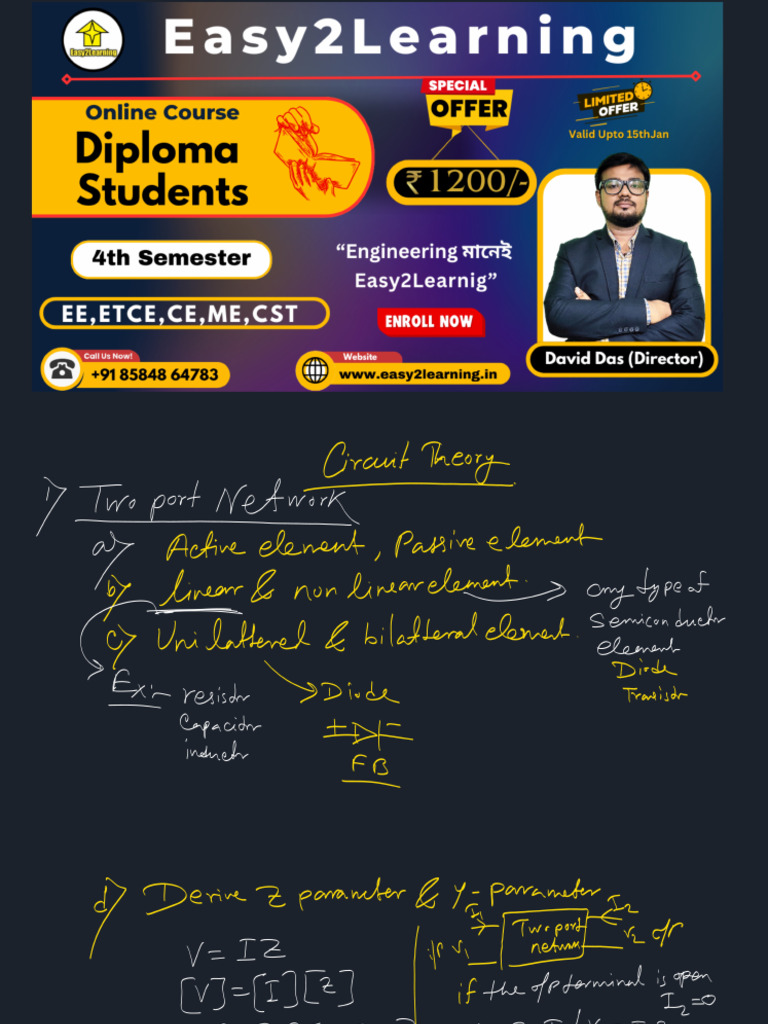 Circuit Part 01 Easy2Learning | PDF