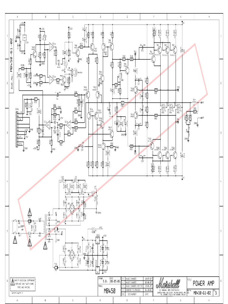 mb450 mb4210 mb4410 Power Stage CCT | PDF