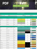 AMS - STD-595A Colors | PDF | Brown | Green