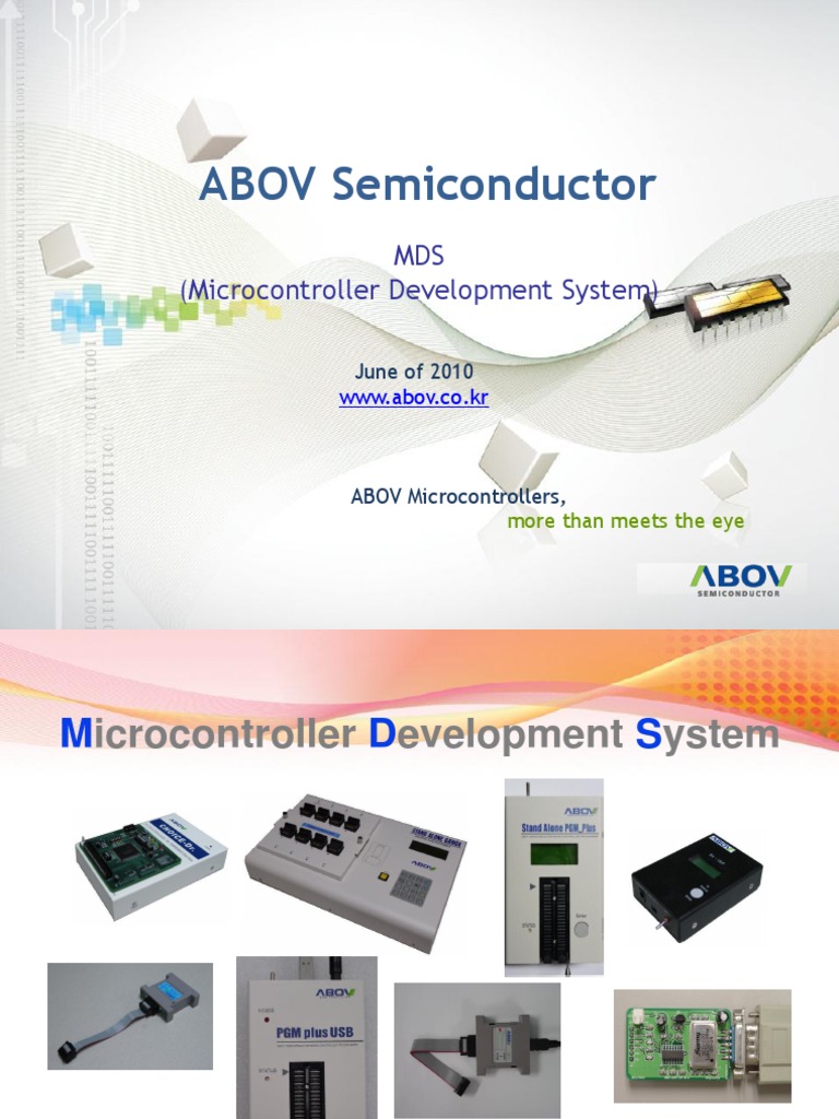 ABOV Semiconductor Microcontroller Tools | PDF | Microcontroller | Usb