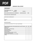 Sop For Mock Drill | PDF | Emergency | Emergency Evacuation