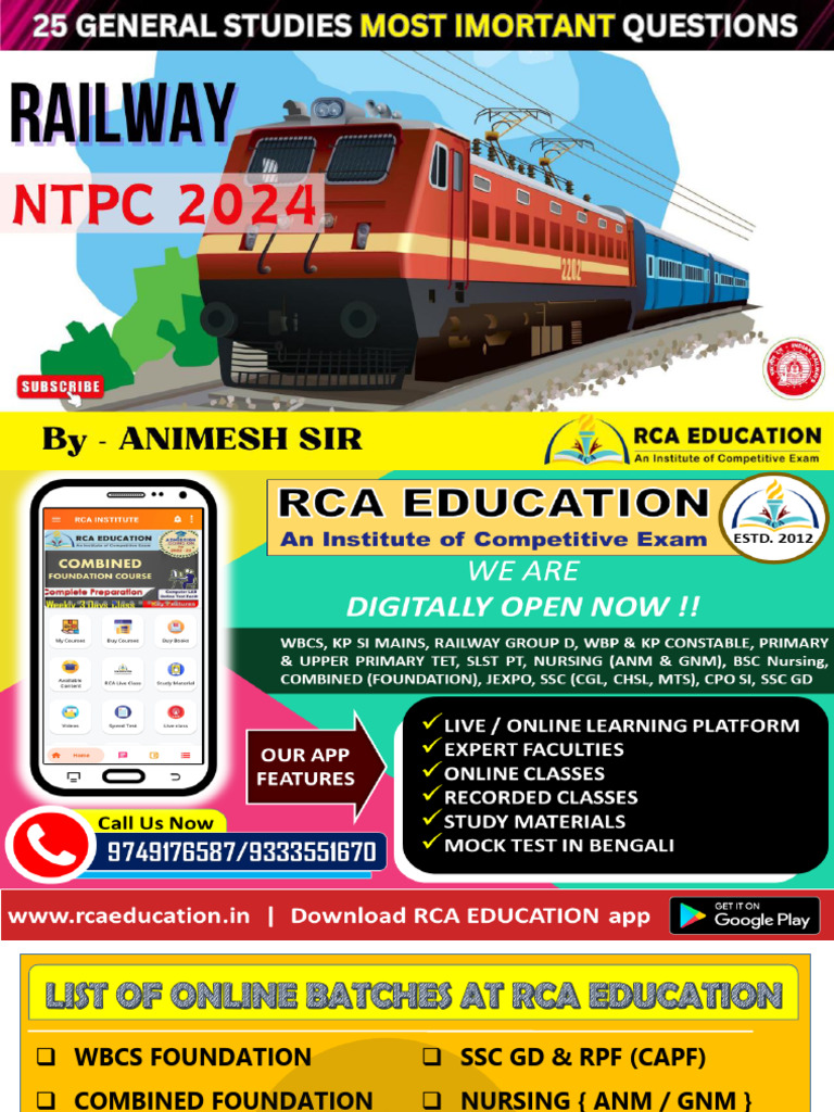 NTPC PRACTICE SET | PDF