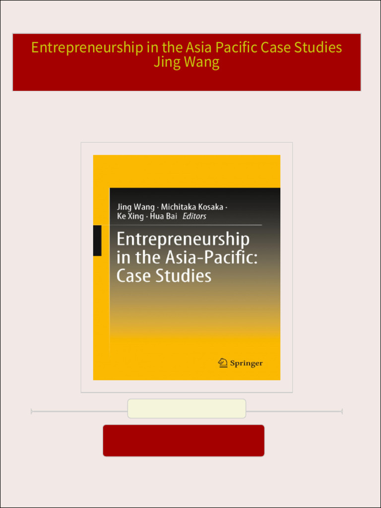 Complete Download Entrepreneurship in the Asia Pacific Case Studies ... Complete Download Entrepreneurship in the Asia Pacific Case Studies ...