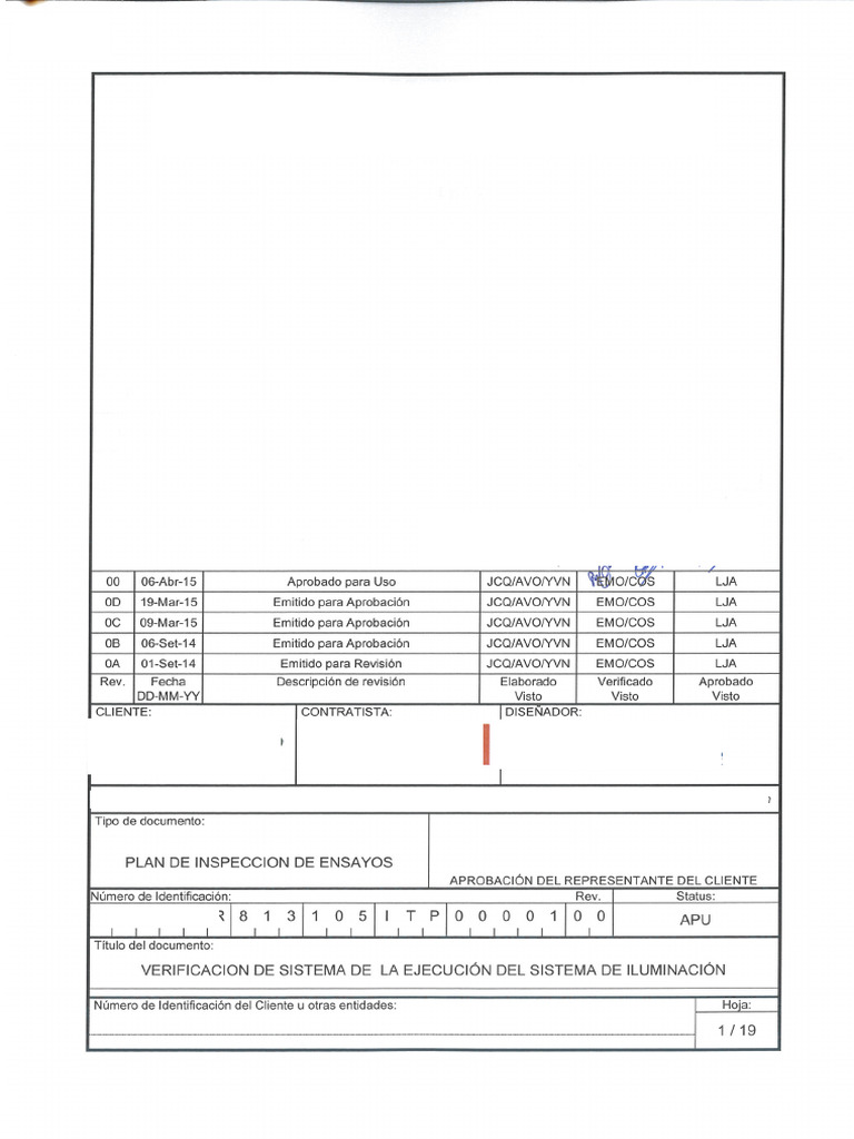 Ejec Sistema Iluminacion | PDF