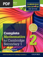 Cambridge Lower Secondary Mathematics Learner s Book 9 with Digital Access 1 Year Cambridge ...