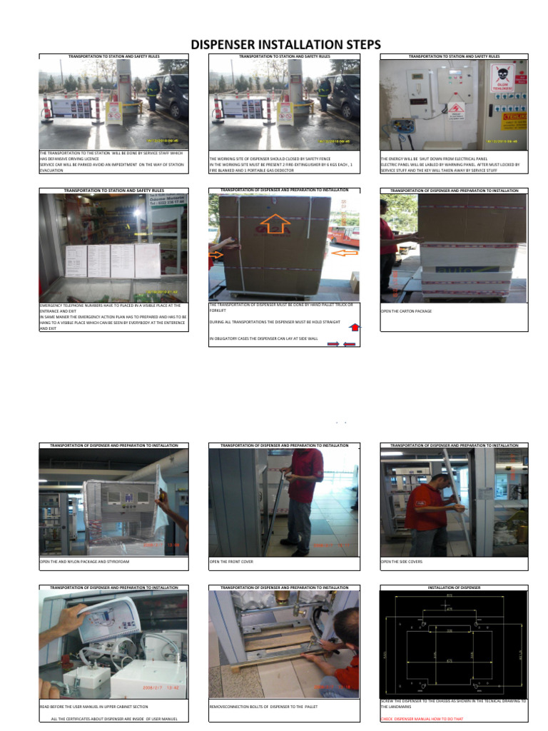 Dispenser Installation Guidelines | PDF | Electrical Connector | Valve