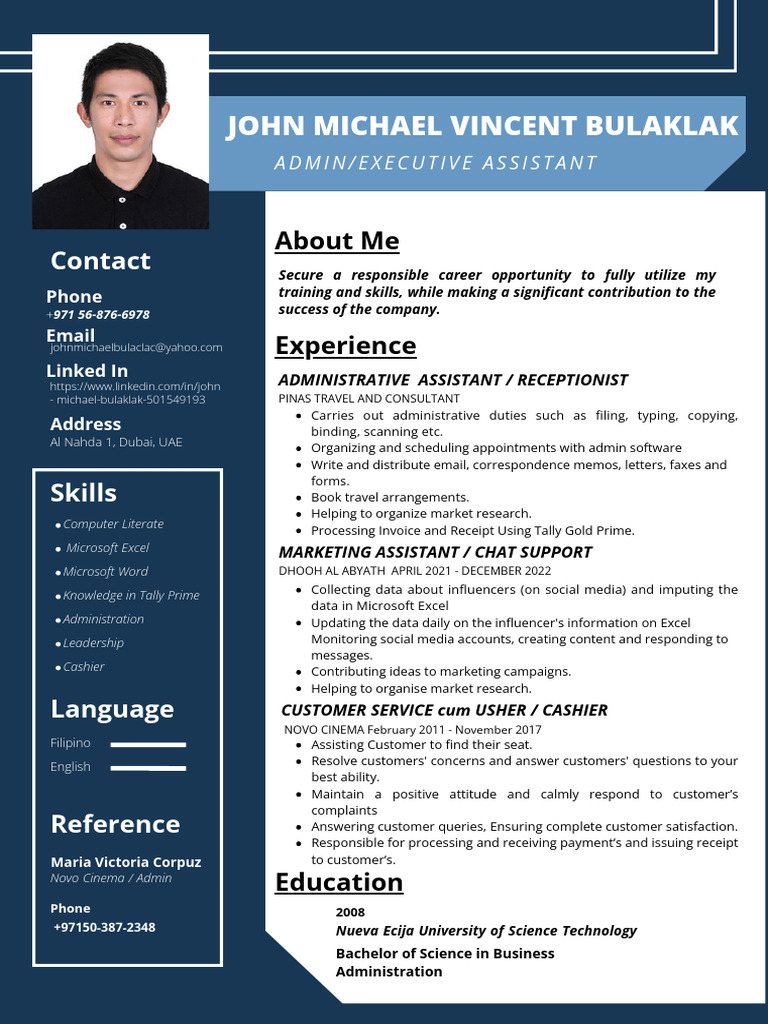 J.MICHAEL CV | PDF | Software | Computing