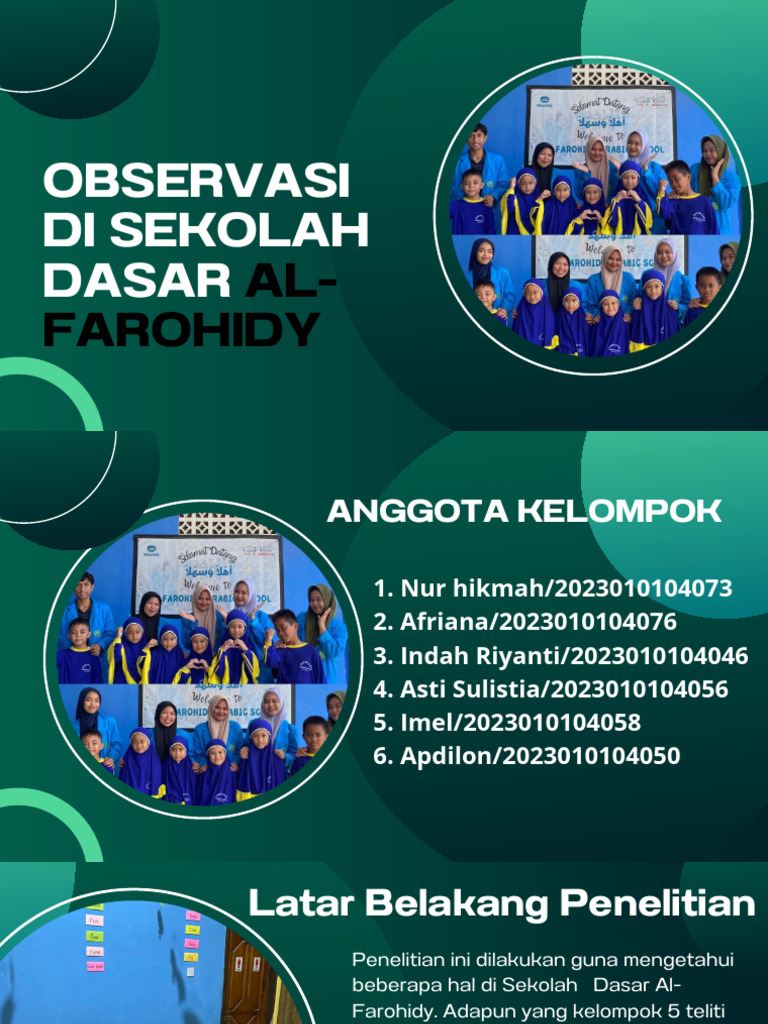 Contoh PPT Hasil Observasi | PDF