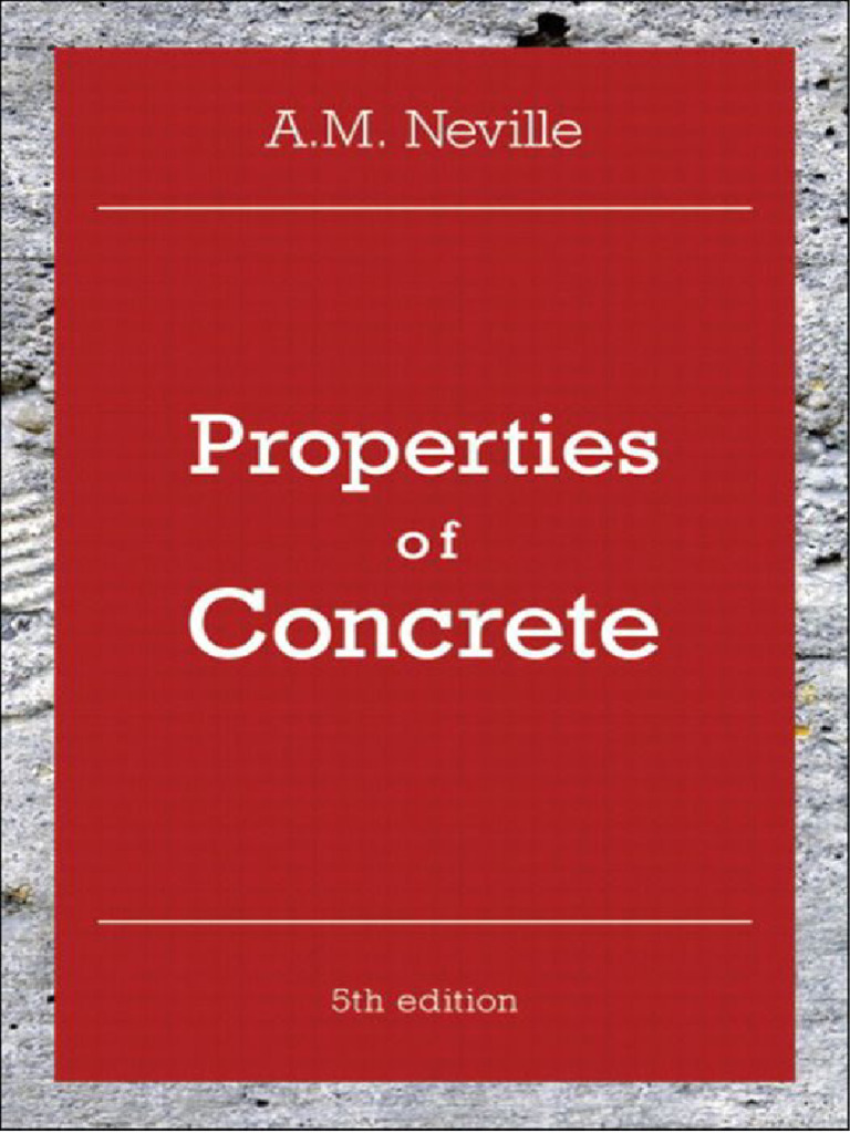 Properties of Concrete | PDF | Cement | Concrete