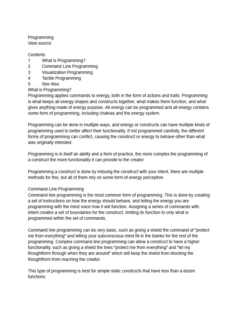 Programming Pdf Information Perception