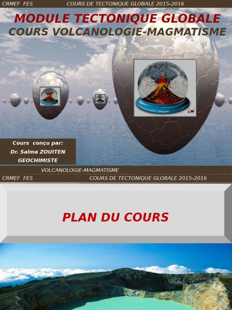 Cours de Volcanologie et Magmatisme | PDF | Magma | Volcan
