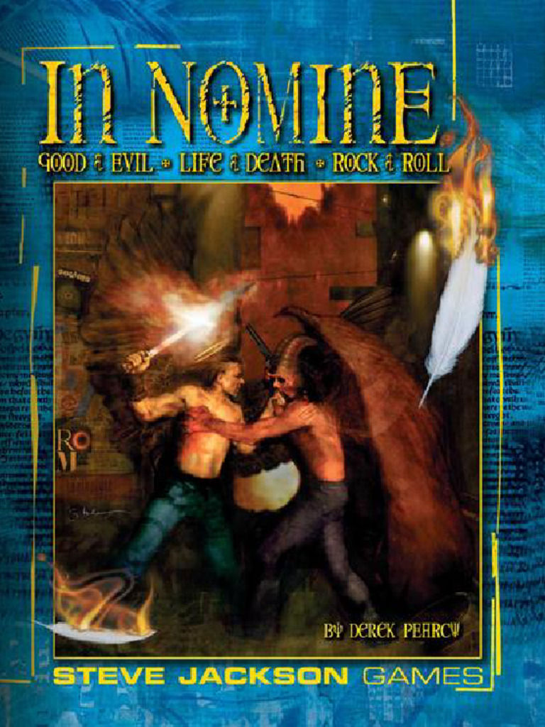 In Nomine Core Rules | PDF | Angel | Religion And Belief