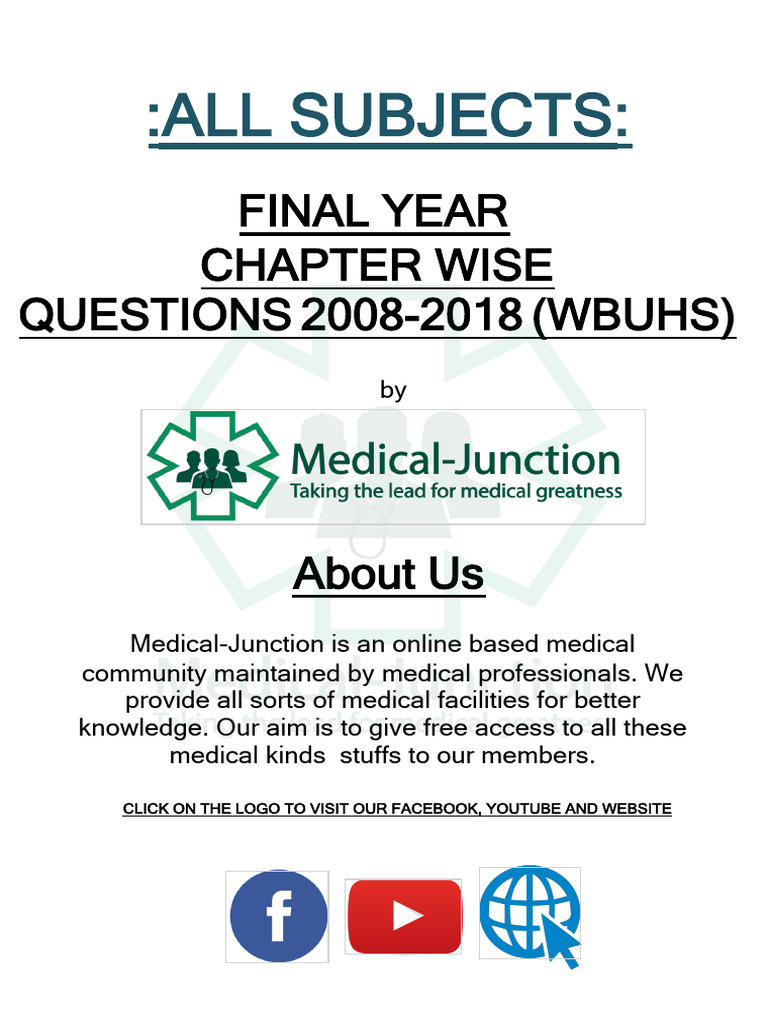 3rd Professional Part II MBBS All Subjects | PDF | Heart Failure ...