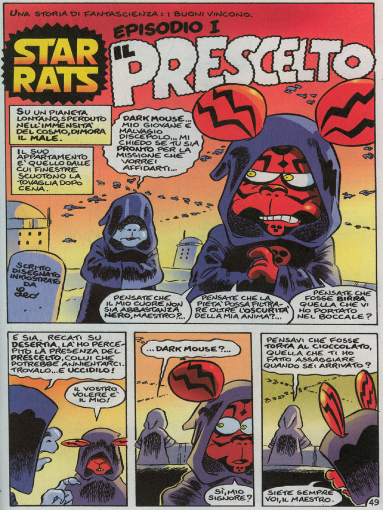 Ratman - Star Rats - Episodio I - Il Prescelto | PDF