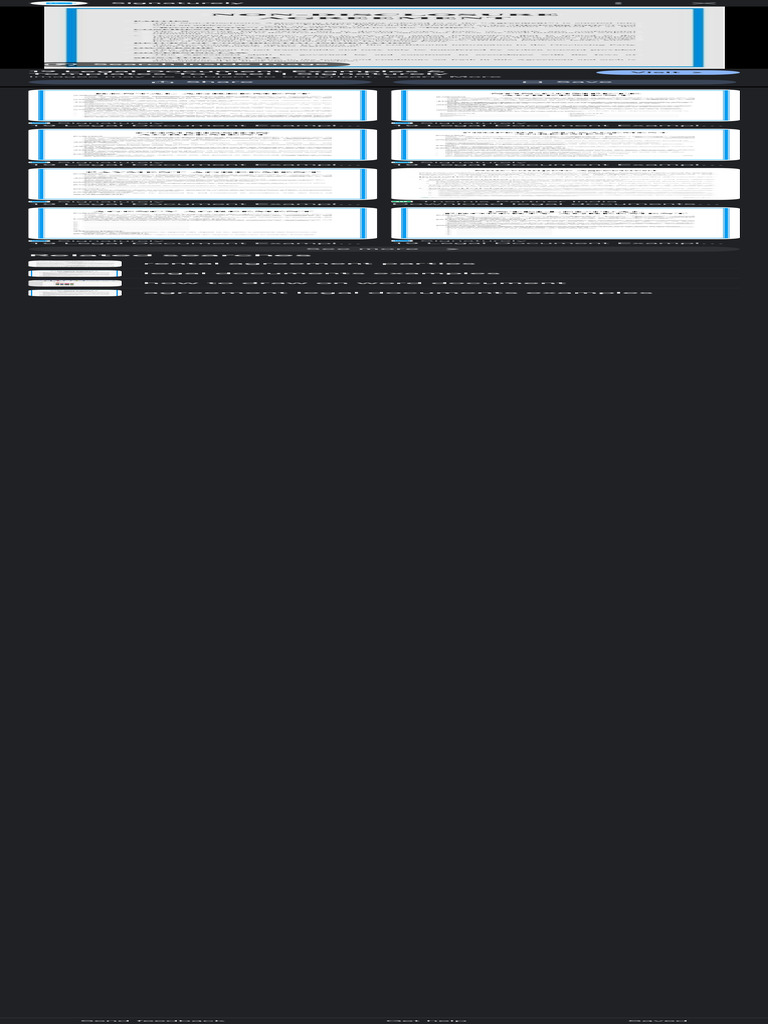 19 Essential Legal Document Templates | PDF