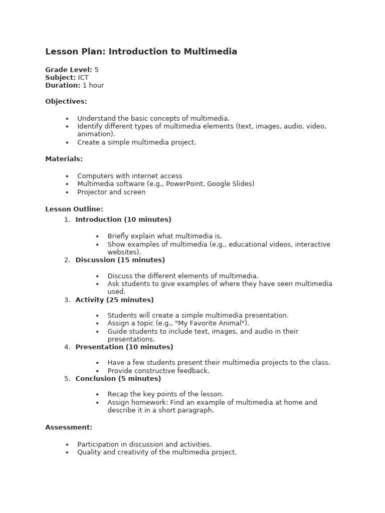 Lesson Plan Copilot | PDF