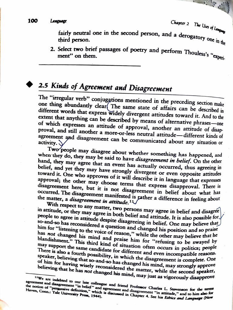 Kinds of Agreement & Disagreement | PDF | Georgia (Country) | Cognition