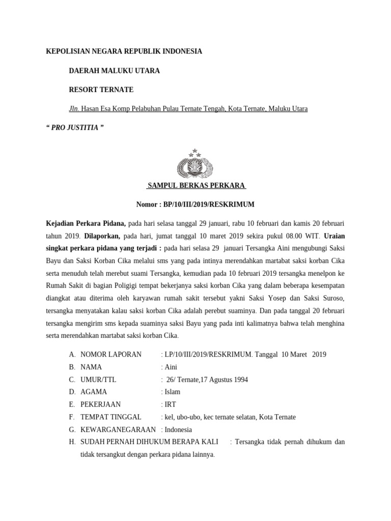 SAMPUL BERKAS PERKARA | PDF