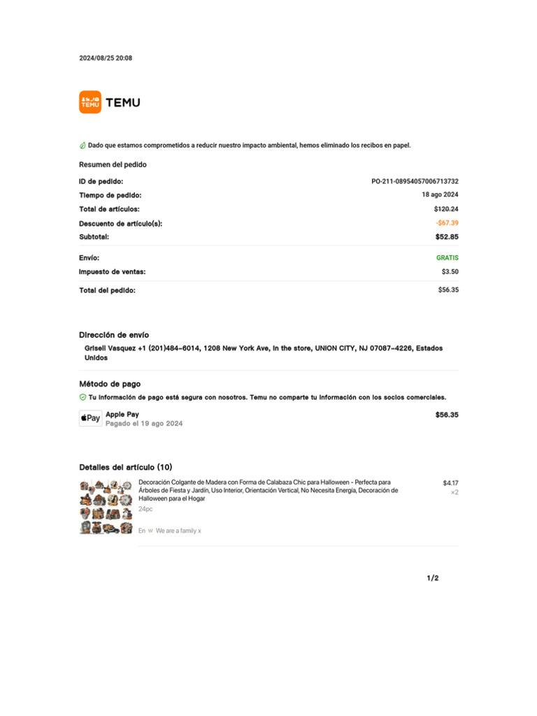 Print For TEMU | PDF
