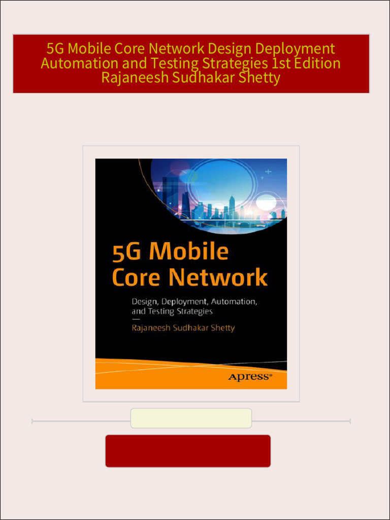 Instant Download 5G Mobile Core Network Design Deployment Automation ...