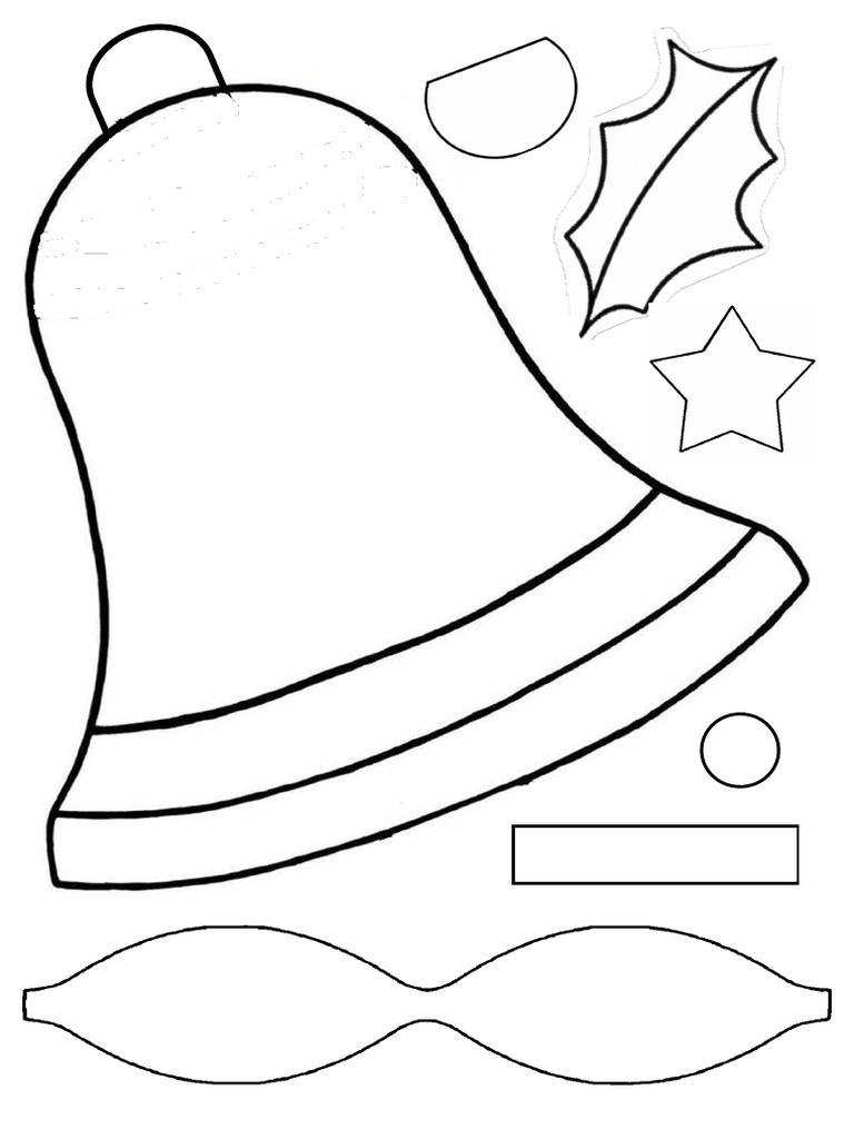Campana Navidad Moldes | PDF