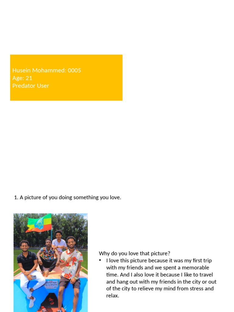 FGD 1 - R005 - Husein Mohammed ED Consumer | PDF