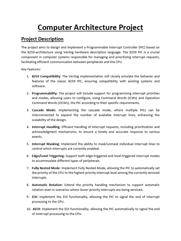 Project Description | PDF | Computing | Information Technology