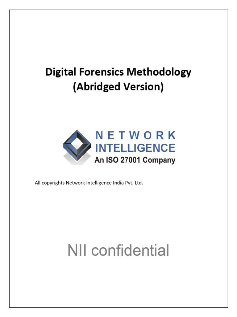 Digital Forensics - Methodology (Brief) | PDF | Password | Encryption