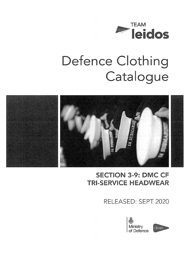 Defence Clothing Catalogue: 1eidos | PDF | Corporal | Military Organization