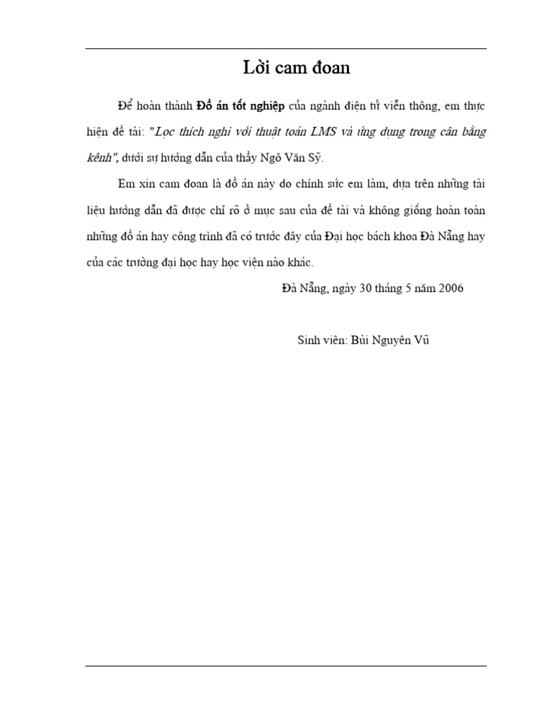 Loc Thich Nghi LMS | PDF