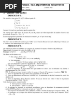 Algorithme Exercices Corrigés | PDF | Taxe sur la valeur ajoutée ...