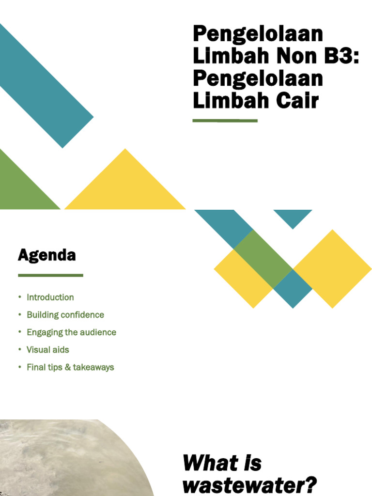 Pengelolaan Limbah Non B3 - LIMBAH CAIR | PDF | Aquatic Ecology ...