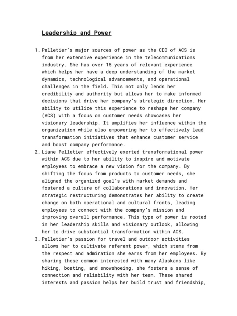Case Study | PDF | Bp | Leadership