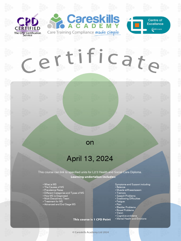 Care Certficate | PDF