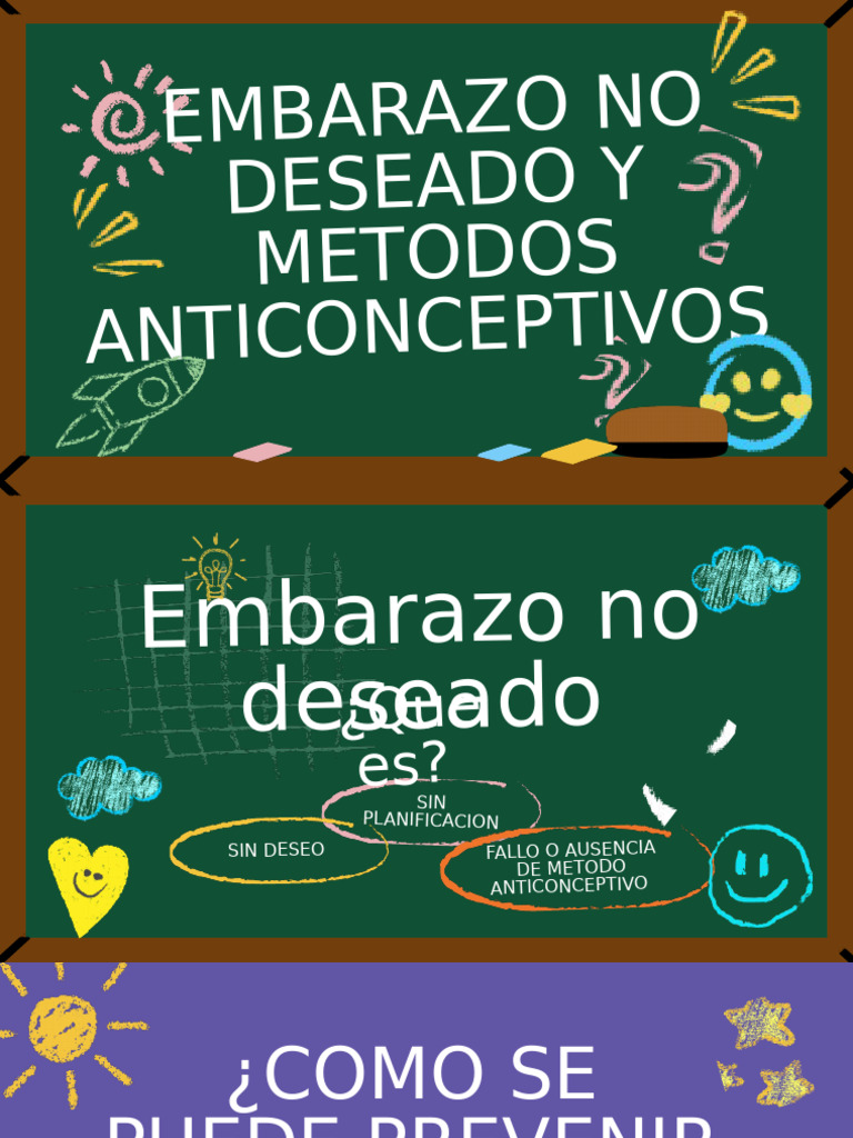 Embarazo No Deseado y Anticonceptivos | PDF