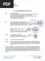 Circular DCE 001-2025 Minfin | PDF
