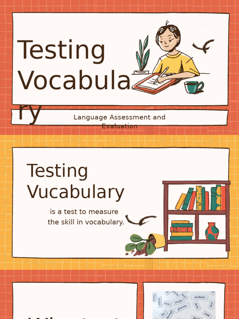 Testing Vocabulary | PDF