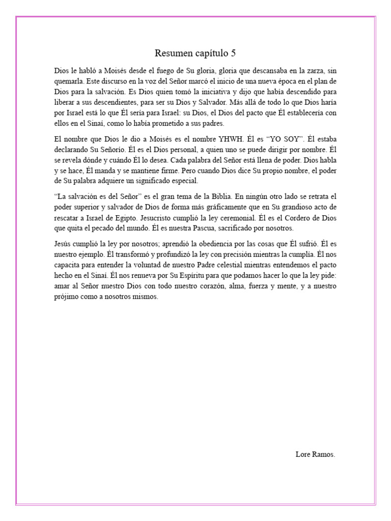 Resumen Capítulo 5 | PDF