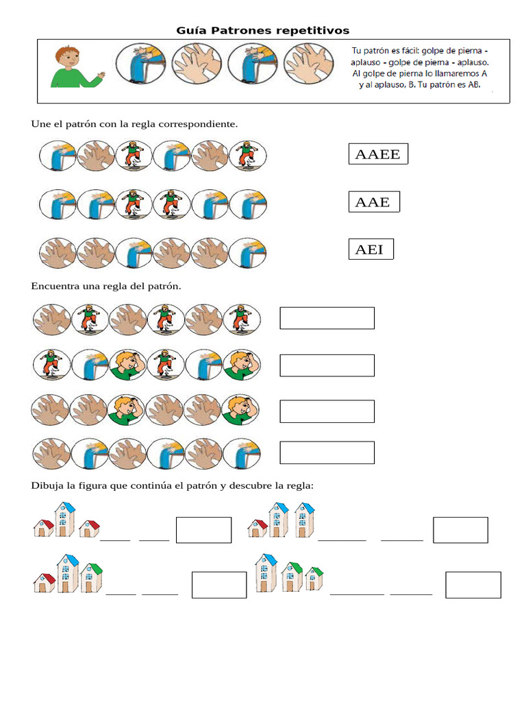 Guía Patrones Repetitivos | PDF