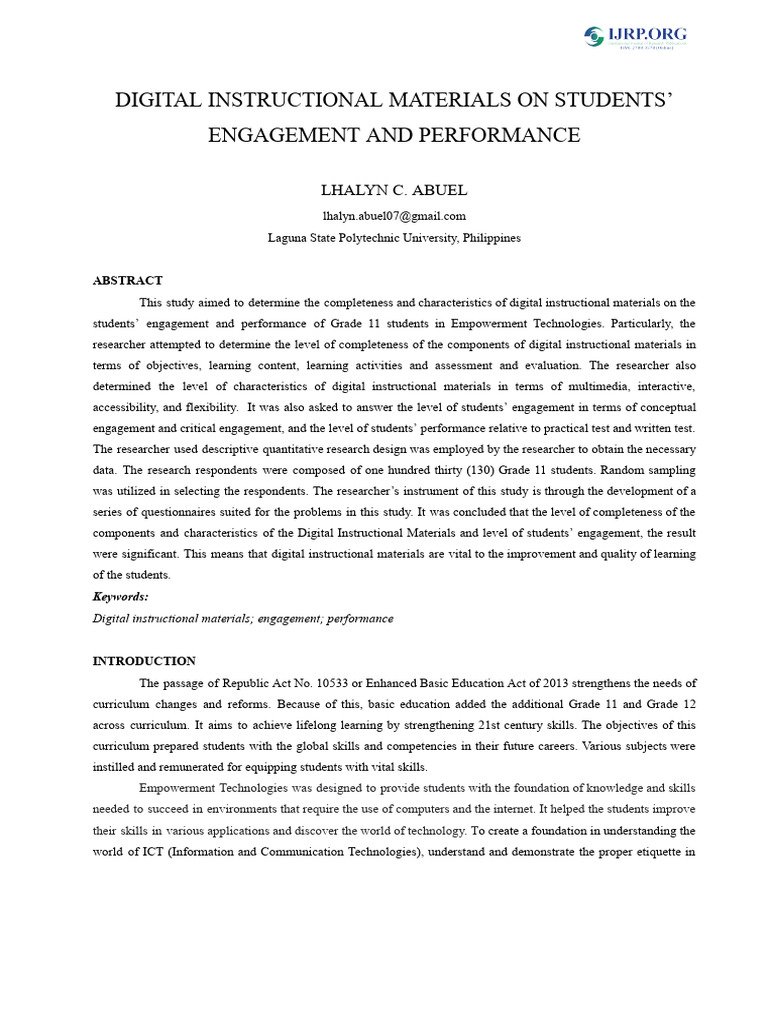 1001221420234688 | PDF | Learning | Teachers